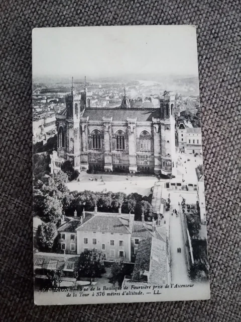 CPA LYON VUE De La Basilique De Fourviere Prise De L Ascenseur De La Tour EUR 3,00 - PicClick FR