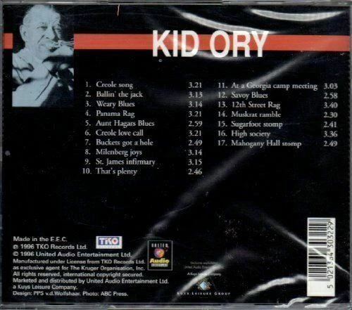 KID ORY & His Creole Jazz Band - éponyme 1996 édition membres CD ...