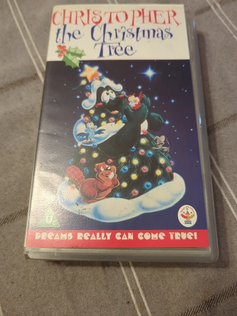 CHRISTOPHER THE CHRISTMAS Tree VHS Holiday George T Bowers Animated ...