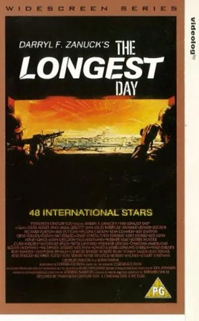THE LONGEST DAY [VHS] [VHS Tape] £24.99 - PicClick UK