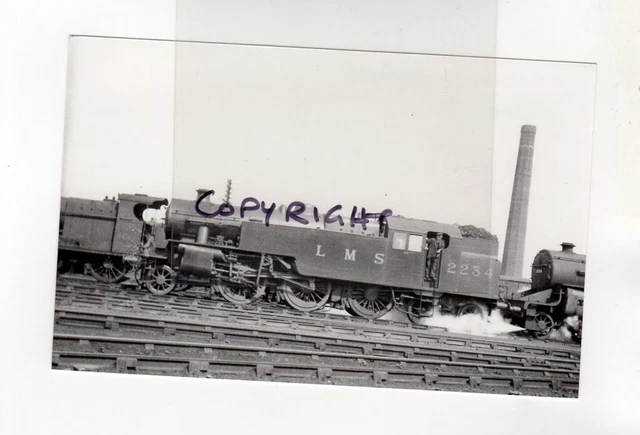 RAIL PHOTO LMS 280 8F 48708 Agecroft shed Manchester LYR £2.69 ...