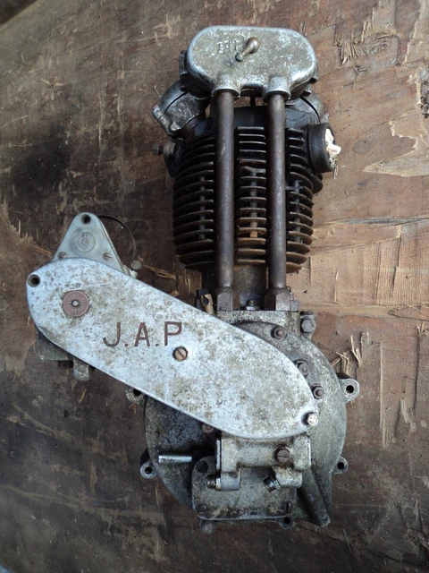VINTAGE JAP 500CC OHV 1930's ENGINE IN SOUND CONDITION, TURNS OVER AS ...