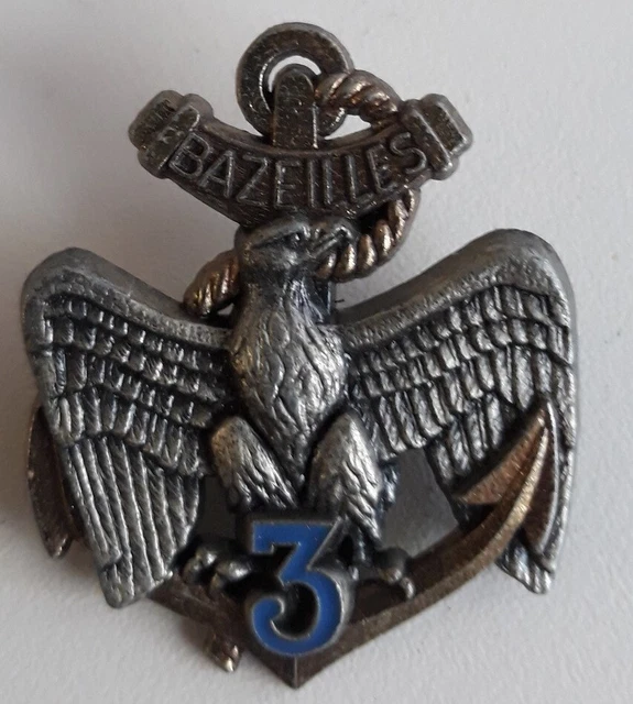 INSIGNE 3° RÉGIMENT d’Infanterie de Marine (type 2) EUR 5,00 - PicClick IT