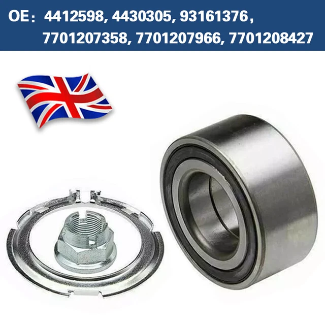 FOR VAUXHALL VIVARO X83 FRONT HUB WHEEL BEARING KIT 2001-2015 £15.59 ...