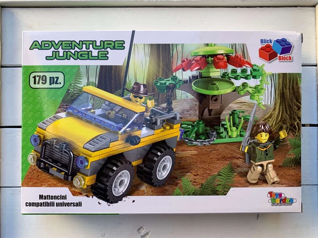 LEGO COMPATIBILI ADVENTURE Jungle Set 179Pz 5+ Anni Blick Block EUR 19 ...