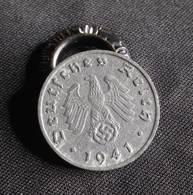 WW2 1941-J NAZI Germany 1 Reichspfennig SWASTIKA Single Coin. #7 £2.34 ...