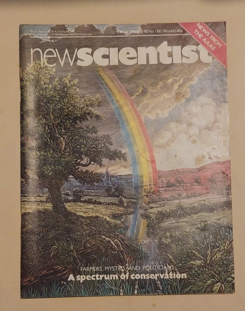VINTAGE NEW SCIENTIST Magazine - Spectrum Of Conservation - 2 June 1983 ...