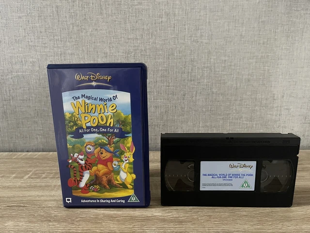 THE MAGICAL WORLD Of Winnie The Pooh All For One, One For All-Vhs Video ...