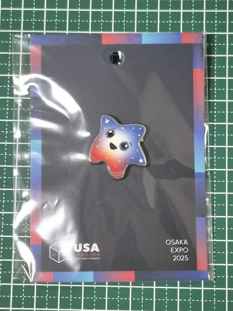 EXPO 2025 AMERICAN Pavilion Limited Spark Pin Badge Waterproof May 2024 ...
