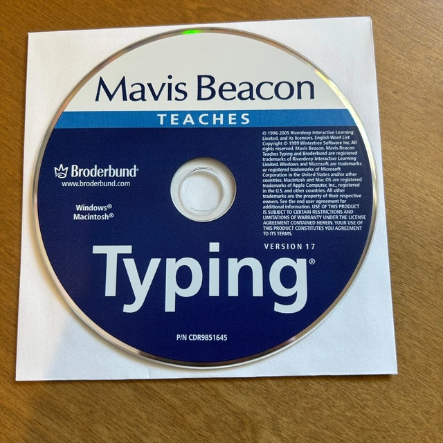 MAVIS BEACON TEACHES Typing Version 17 Windows/Mac $40.36 - PicClick CA