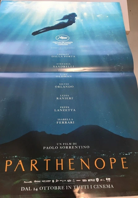 PARTHENOPE (2024) DI Paolo Sorrentino poster originale cm. 70x100 EUR ...