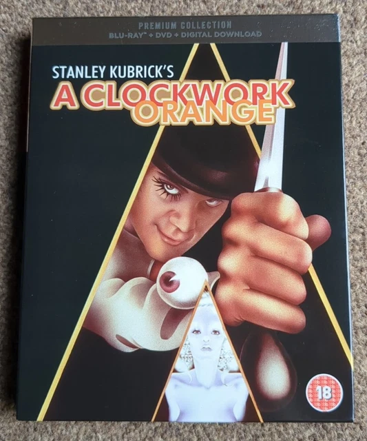 A CLOCKWORK ORANGE (HMV Premium Collection) Blu-ray + DVD with Booklet ...