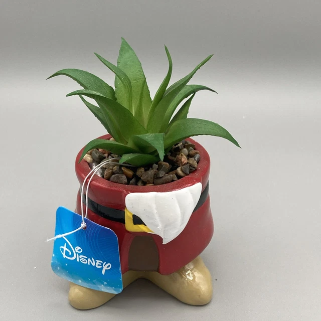 SNOW WHITE PLANTER Faux Succulent Terrarium Disney Garden Seven Dwarfs ...