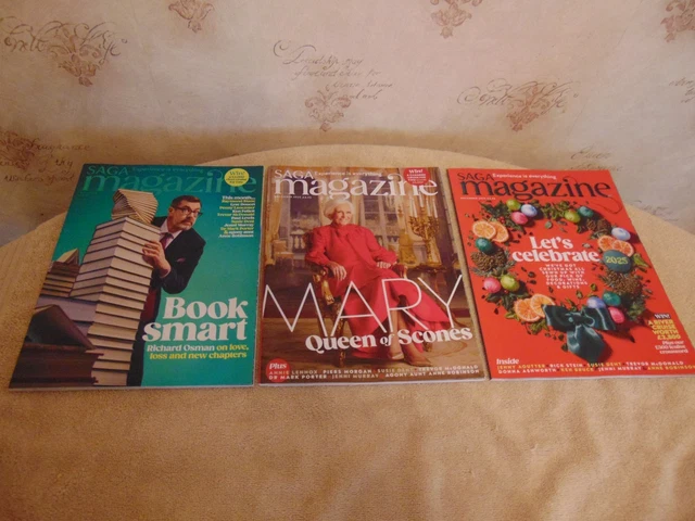 SAGA MAGAZINES. 3. October, November, December 2025. £7.59 - PicClick UK