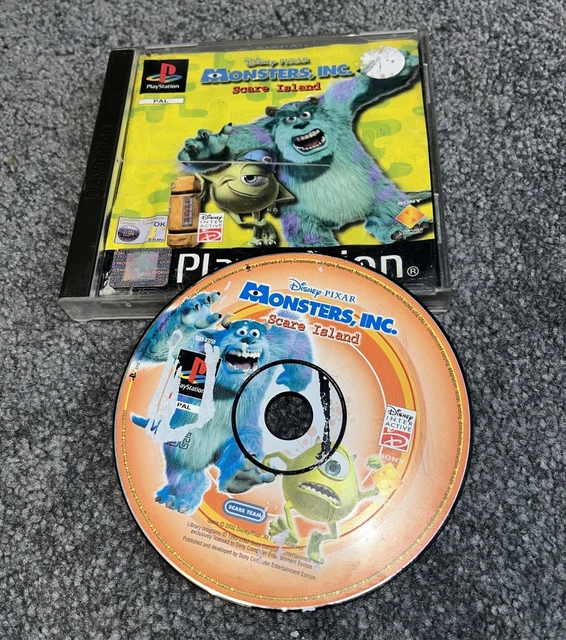 MONSTERS' INC SCARE Island Disney Pixar PS1 Game PAL UK $4.50 - PicClick AU