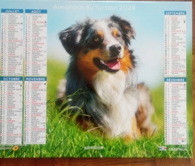 CALENDRIER LA POSTE 2024, Almanach du facteur EUR 7,90 - PicClick FR