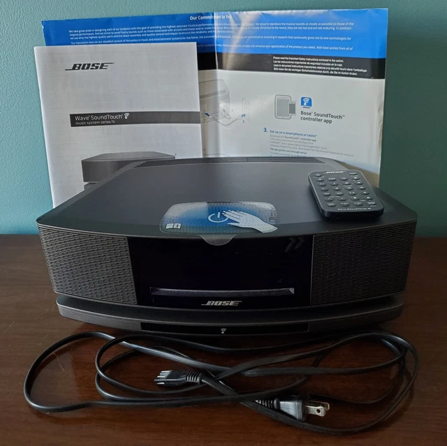 BOSE WAVE SOUNDTOUCH IV CD/Radio/Wi-Fi/Bluetooth Espresso Black $725.00 ...