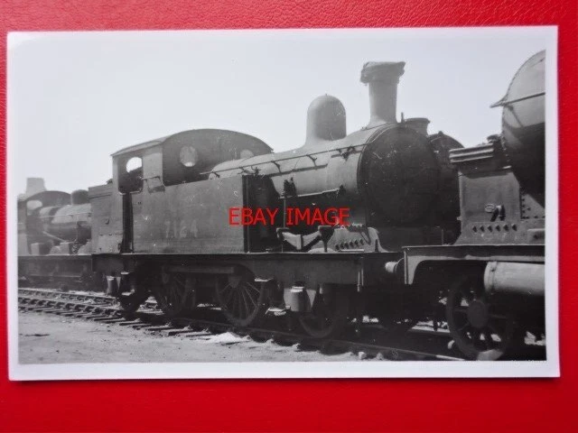 PHOTO LNER Class F3 2-4-2T Loco No 7124 At Cambridge Shed 4/49 Br No ...