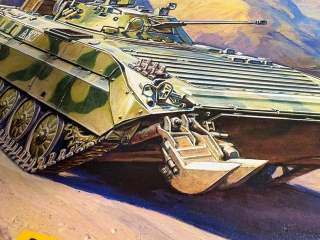 SOVIET INFANTRY FIGHTING vehicle BMP-2D Afghanistan 1979-1989 1/35 ...