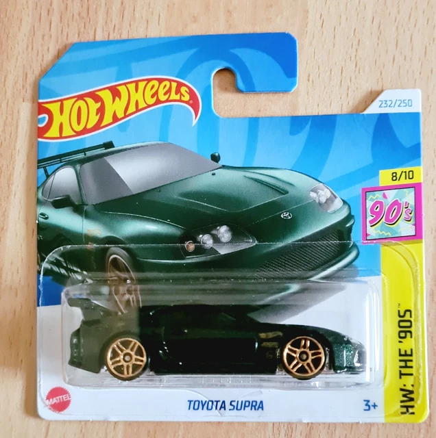 HOT WHEELS TOYOTA Supra Mk4 - Dark Green - 2024 Short Card £5.00 ...