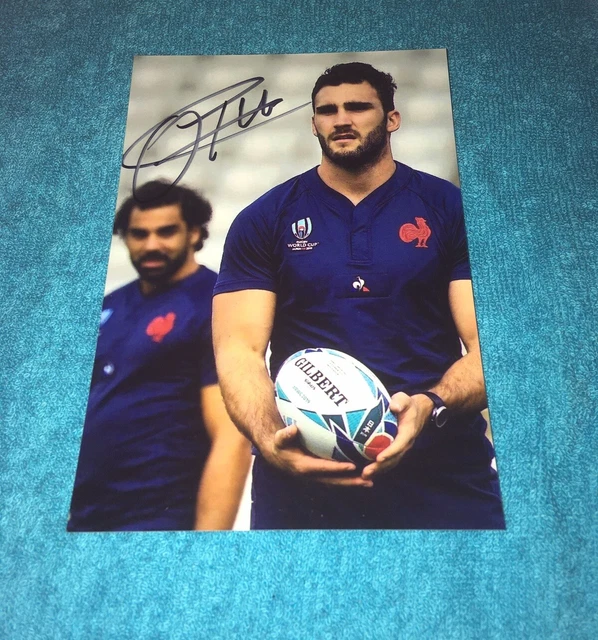 PHOTO DEDICACE AUTOGRAPH Champion Charles Ollivon Rugby France EUR 25 ...
