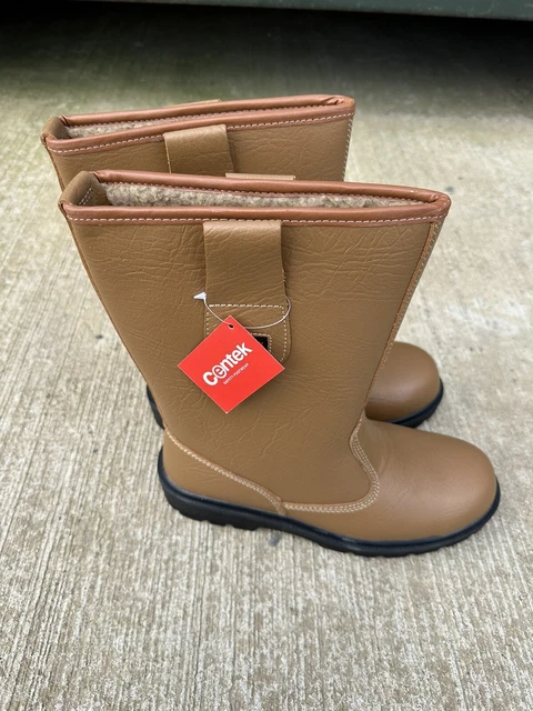 CENTEX STEEL TOE Safety Rigger Boots £15.00 - PicClick UK