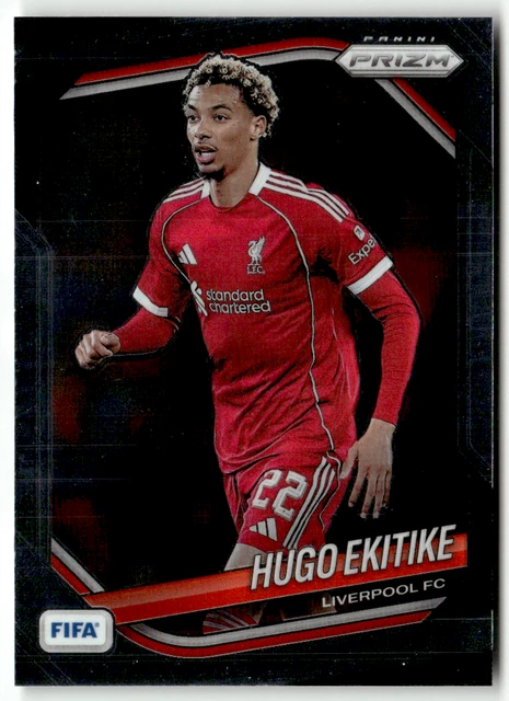 PANINI PRIZM FIFA 2025-26 Nº 97 Hugo Ekitike Base Tarjeta Deportiva EUR ...