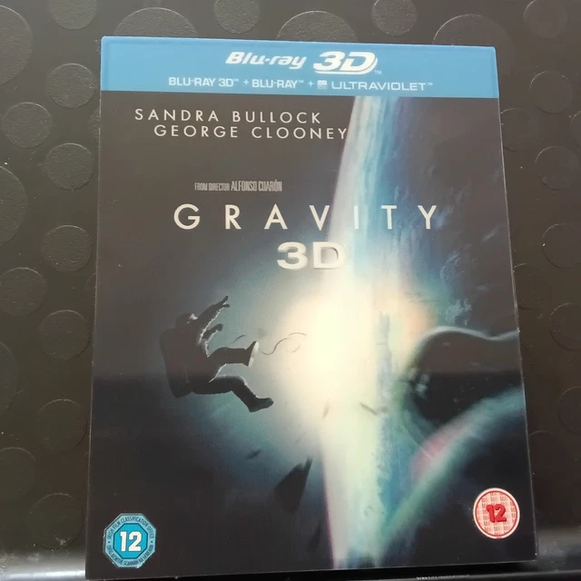 GRAVITY (BLU-RAY 3D, 2014) Sandra Bullock George Clooney Alfonso Cuaron Sci-Fi EUR 5,16 ...