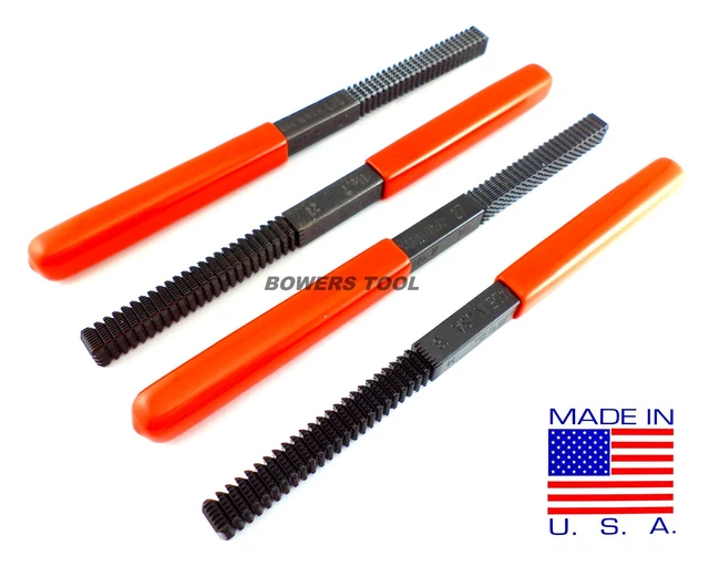 JAWCO THREAD RESTORING File Set SAE & Metric Rethread #158 Nu Thred ...