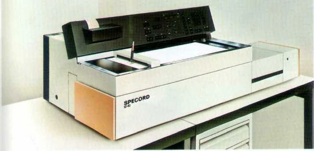SPECORD SPEKTROMETER SPEKTRALPHOTOMETER Photometer Spectrometer ...