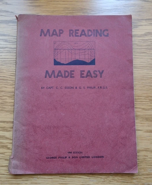 MAP READING MADE Easy 1941 5th Edition by Esson & Philip Paperback EUR ...