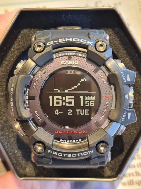 UK CASIO G-SHOCK Rangeman GPR-B1000-1ER. GPS. Excellent Condition. Box ...