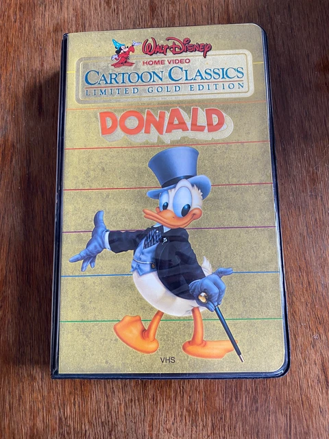 WALT DISNEY CARTOON Classics Limited Gold Edition Collectible Donald ...