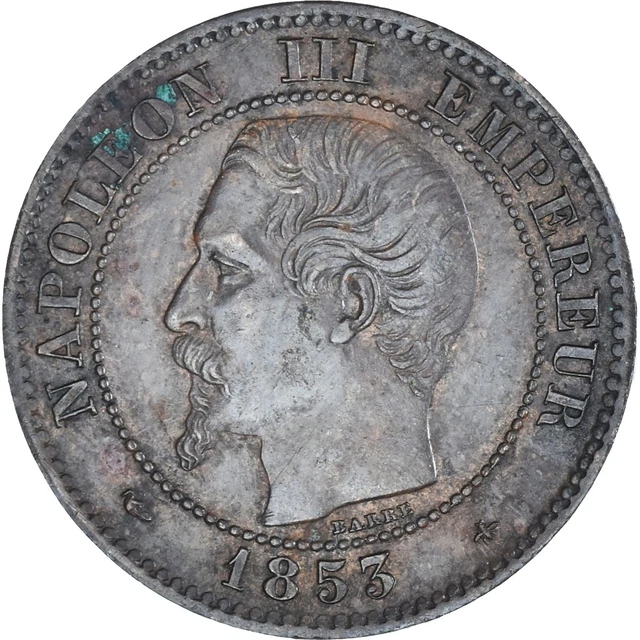 MÜNZE, FRANKREICH, NAPOLEON III, Napoléon III, 2 Centimes, 1853 ...