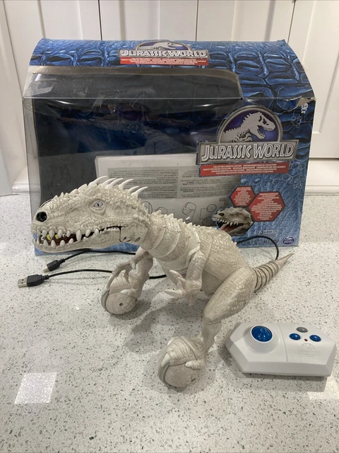 JURASSIC WORLD INDOMINUS Rex Zoomer Dino Robot Dinosaur RC Remote ...