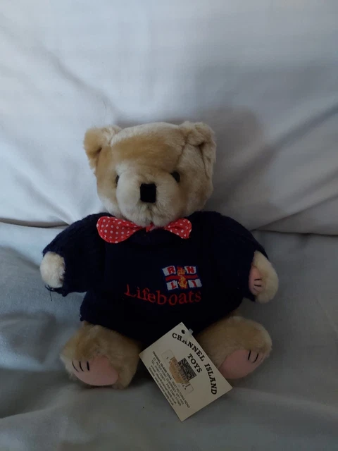 CHANNEL ISLAND TOYS RNLI Lifeboat Bear £6.50 - PicClick UK