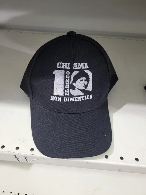 BONNET MARADONA HONNEUR A Chi A Script Histoire Naples Casquette ...