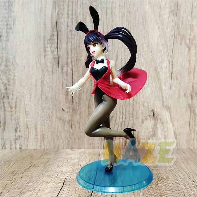 ANIME DATE A LIVE Tokisaki Kurumi Bunny girl Figure Toy Collection New ...