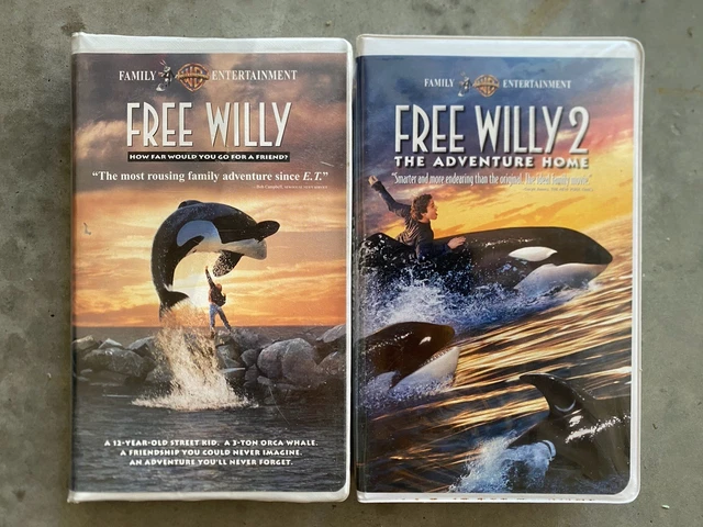 FREE WILLY 1 And 2 VHS Lot £12.53 - PicClick UK