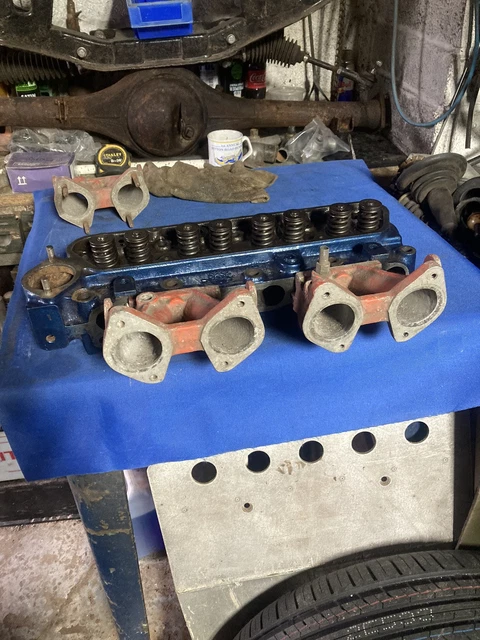 PRE CROSSFLOW PRE Xflow Inlet Manifold Cortina mk1 Anglia 105e historic ...