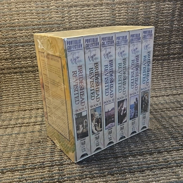 BRIDESHEAD REVISITED VHS Boxset 1988 Virgin Vision Sealed Library ...