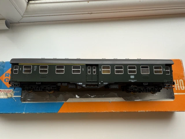 ROCO HO GAUGE GREEN DB 1ST/2ND CLASS COMPOSITE COACH x 2 £21.52 ...