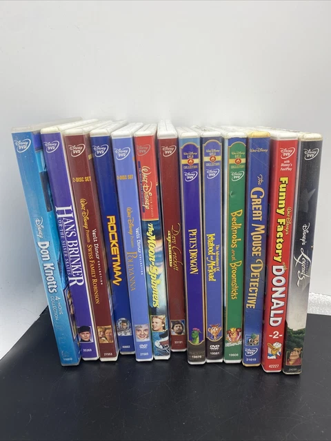DISNEY DVD Lot of 17 Family Movies - Kids - All Disney Classics Rare ...