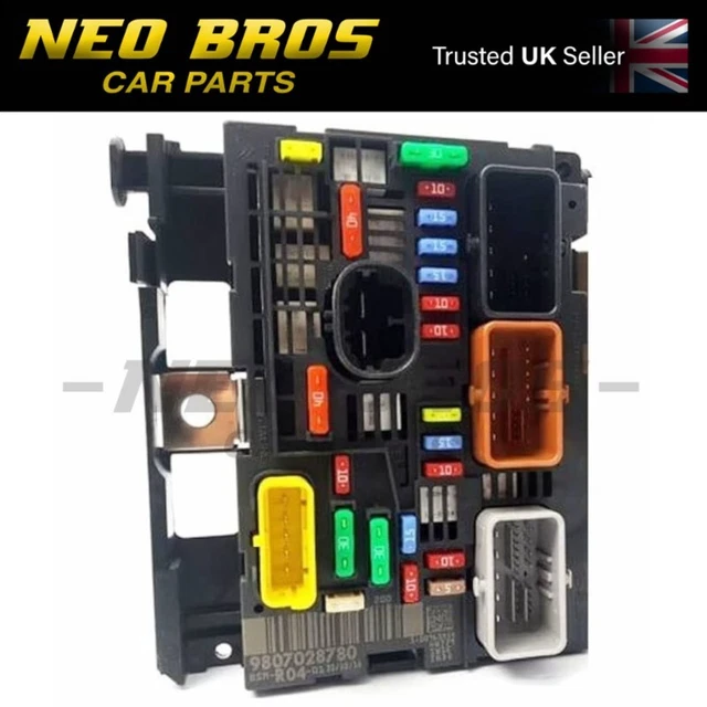 OE UNDER BONNET Engine Fuse Box BSM Peugeot 308 I, CC & SW 07-, 807 ...