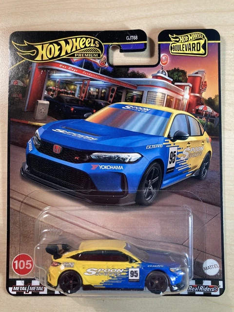 HOT WHEELS PREMIUM '24 Honda Civic Type R Boulevard on Real Riders £15. ...