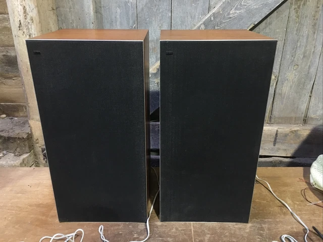 B&O BANG AND Olufsen Beovox 3800 Speakers Type 6250 4 Ohm 50w Watt Pair ...