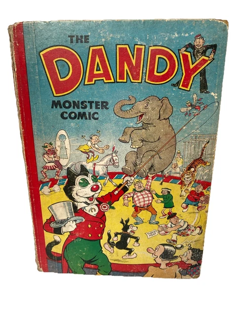 THE DANDY MONSTER Comic book 1951 D.C Thompson & Co Ltd Vintage UK Book ...
