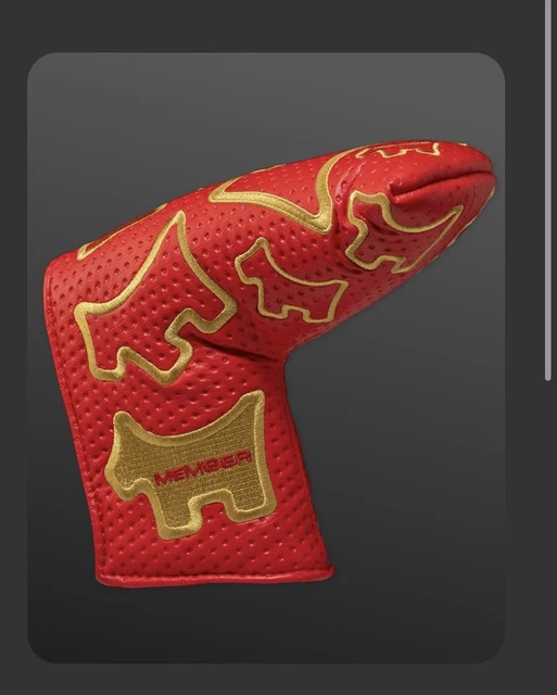 SCOTTY CAMERON MEMBERSHIP Blade Putter Cover 2026 Red - Confirmed Order ...