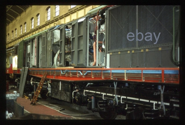 ORIGINAL 35MM SLIDE - Class 58 - 58002 construction at Doncaster works ...