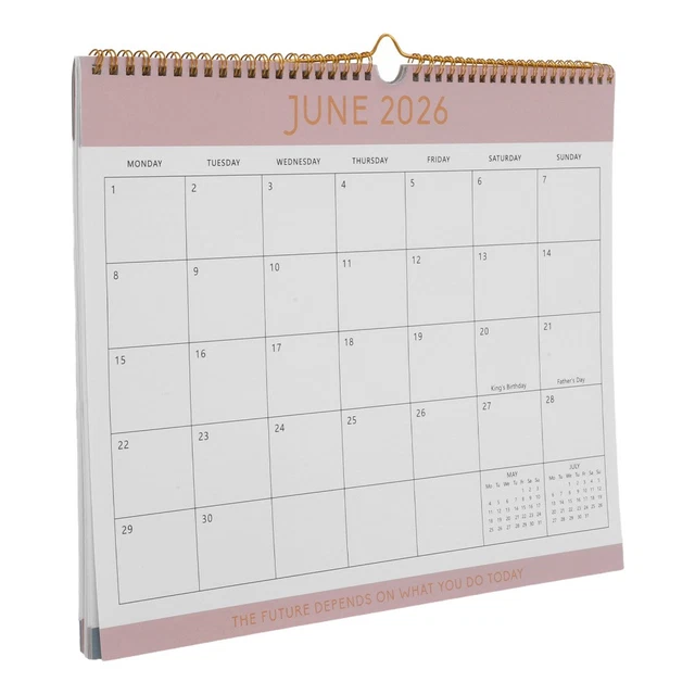 LARGE 18 MONTH Wall Planner 2026 2027 Monthly Calendar For Office ...